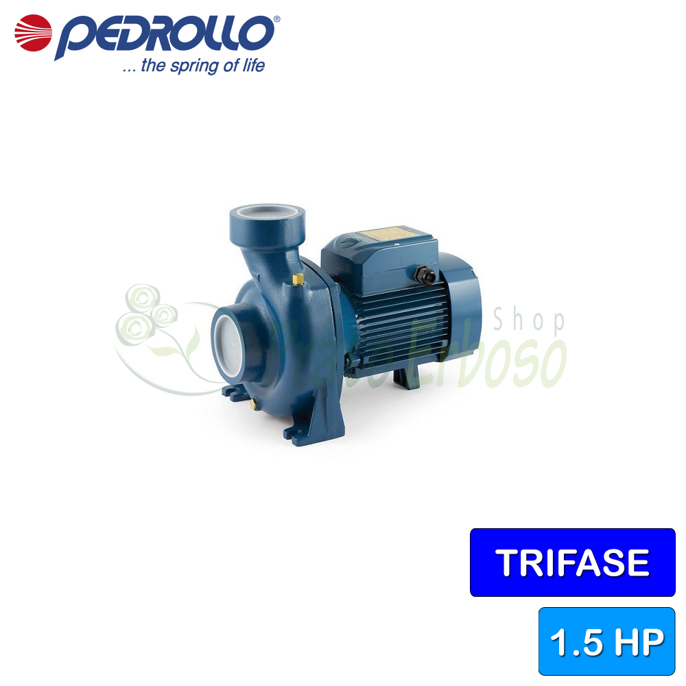 Pompë elektrike centrifugale trefazore HF 6C - 1.5 HP - Pedrollo