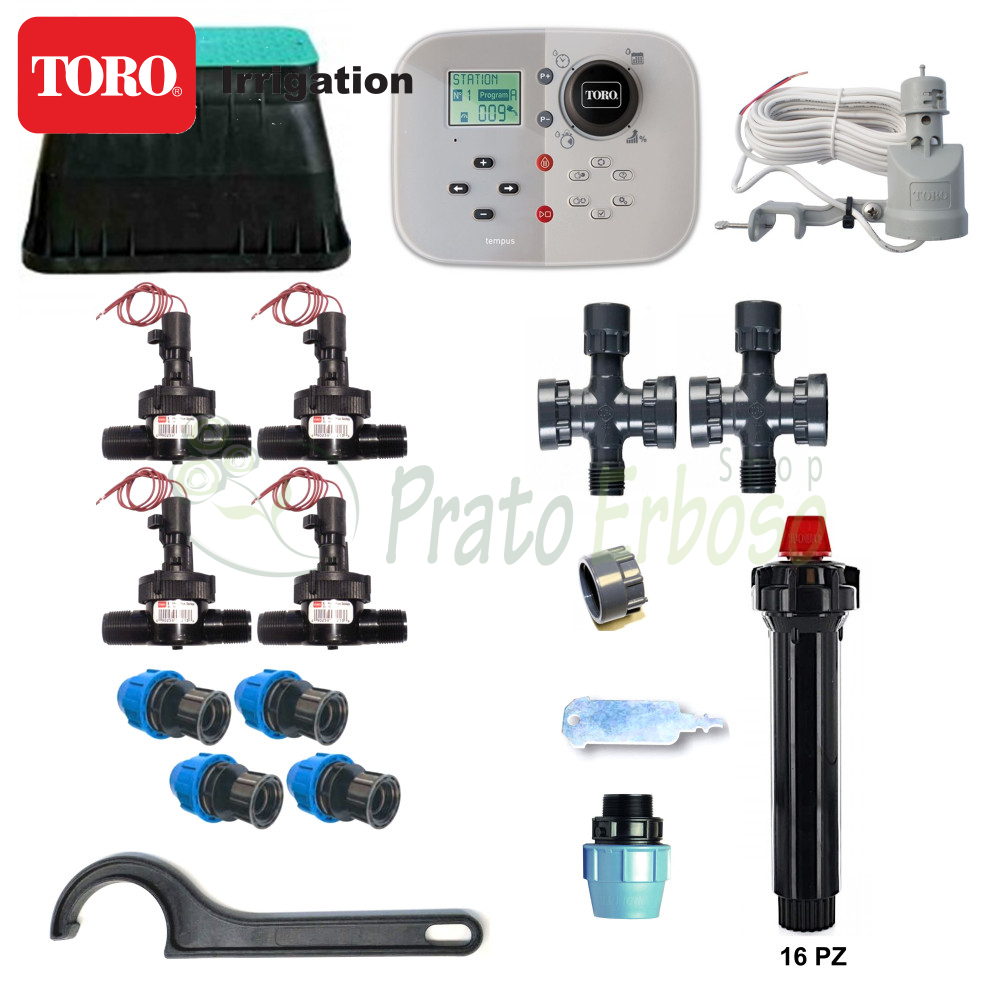 Toro Tempus irrigation kit with 4 zones 24V - TORO Irrigazione