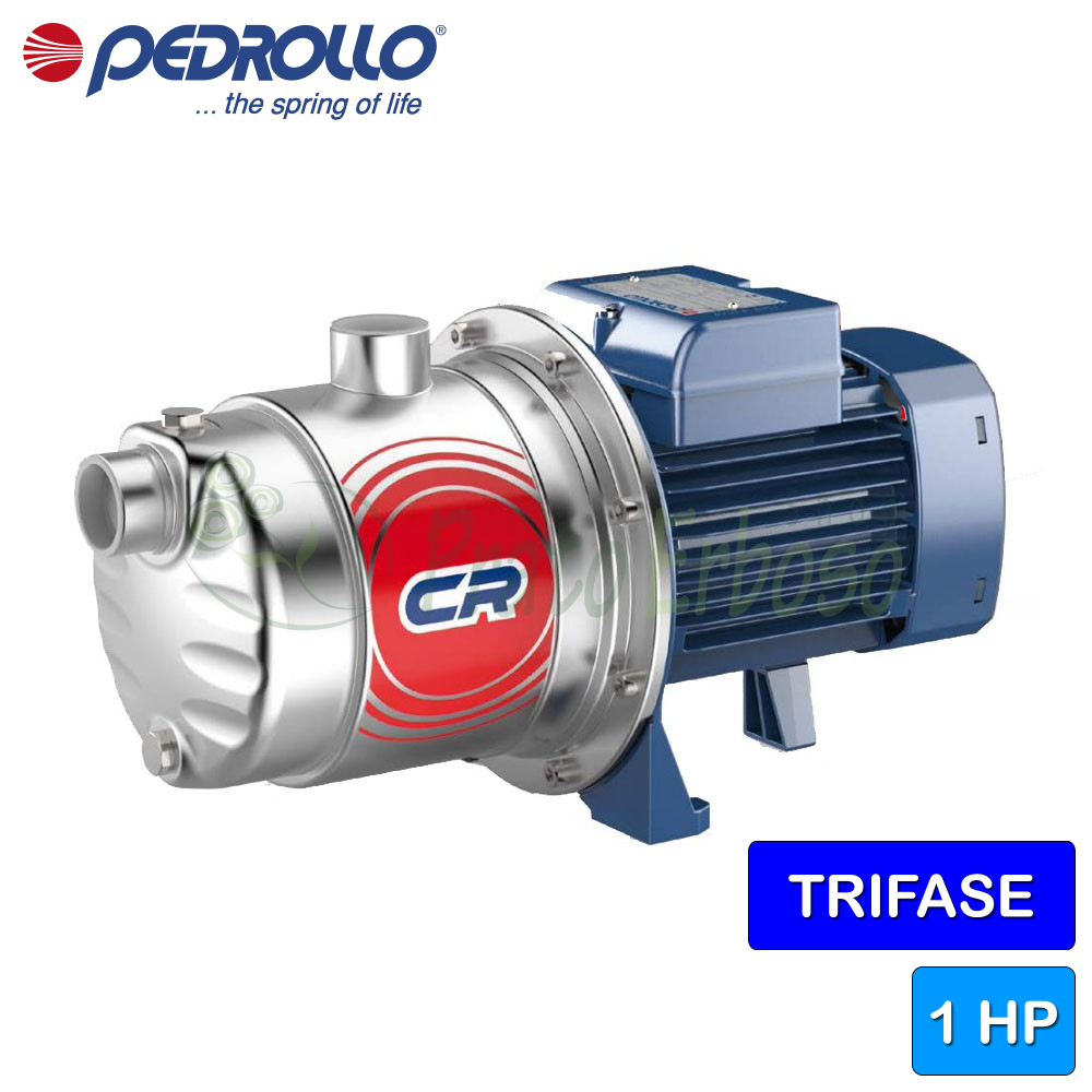 4CR 100 - Elettropompa centrifuga multigirante trifase da 1 HP