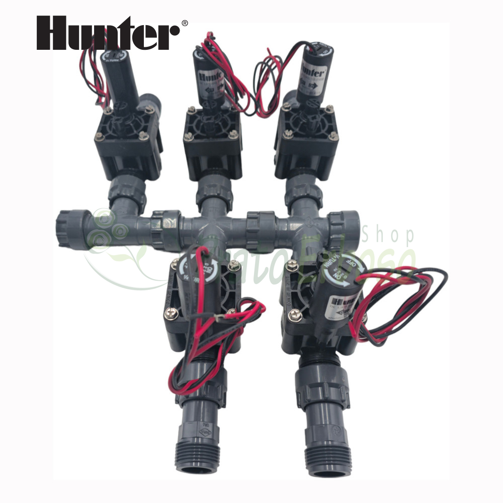 COLL-PGV-5-9V - 1" 5-zone manifold - Hunter