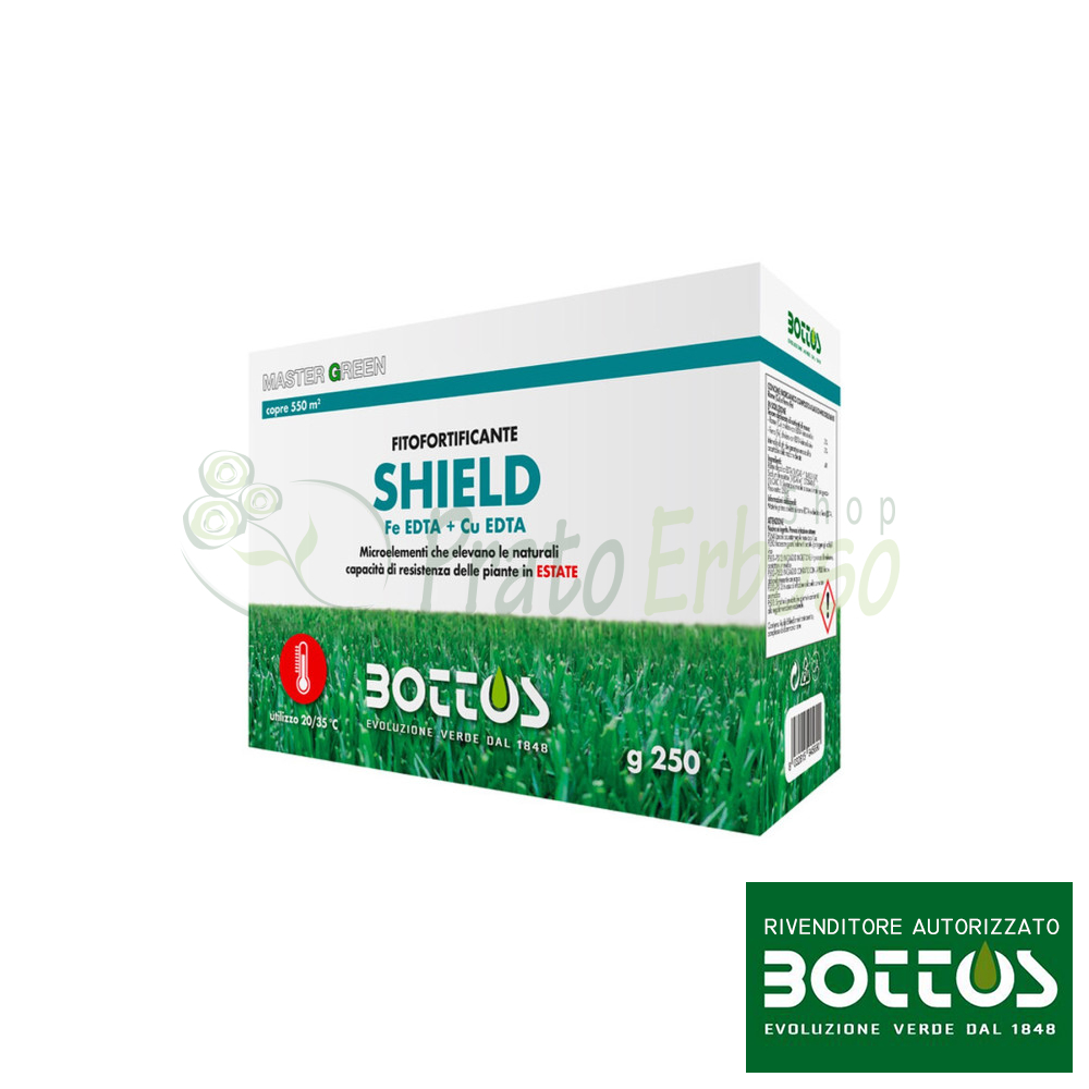Shield Fe EDTA and Cu EDTA - 250 g liquid fertilizer - Bottos