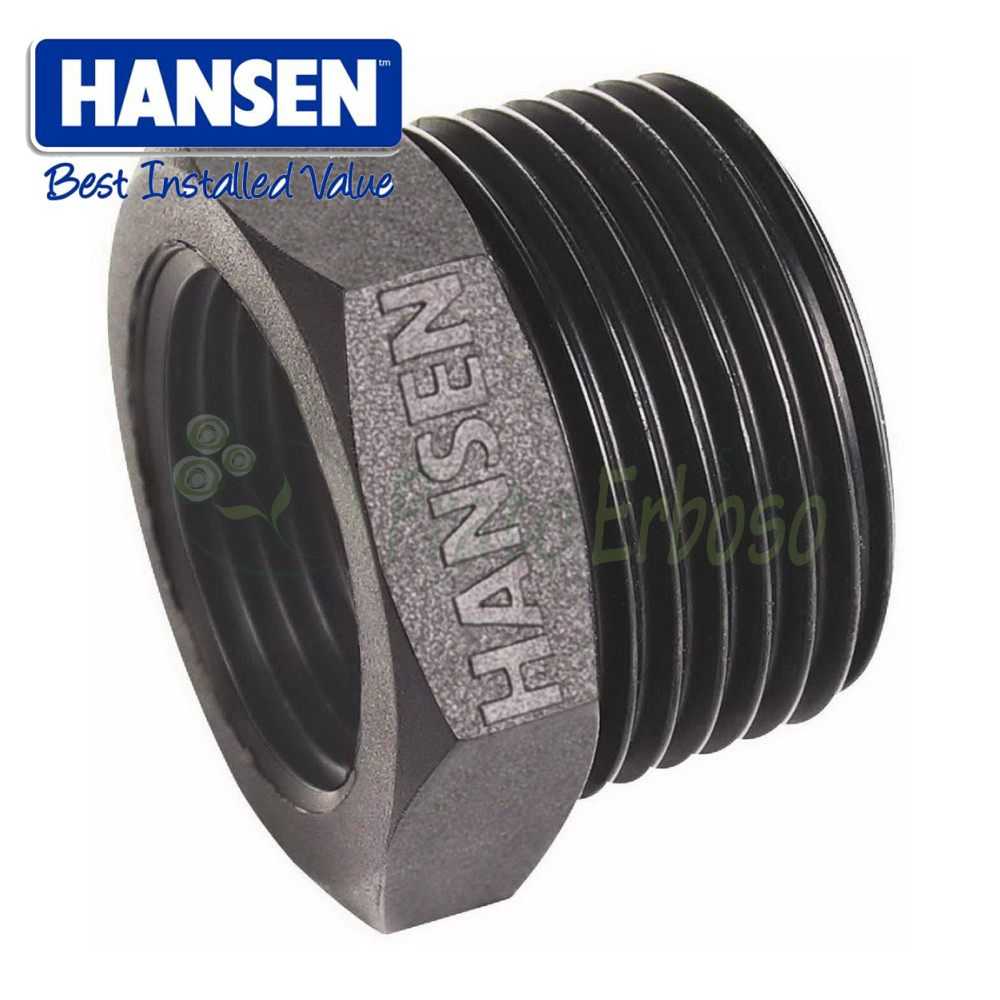 HRB5040 - Threaded reducer from 1 1/2" to 1 1/4" - HANSEN