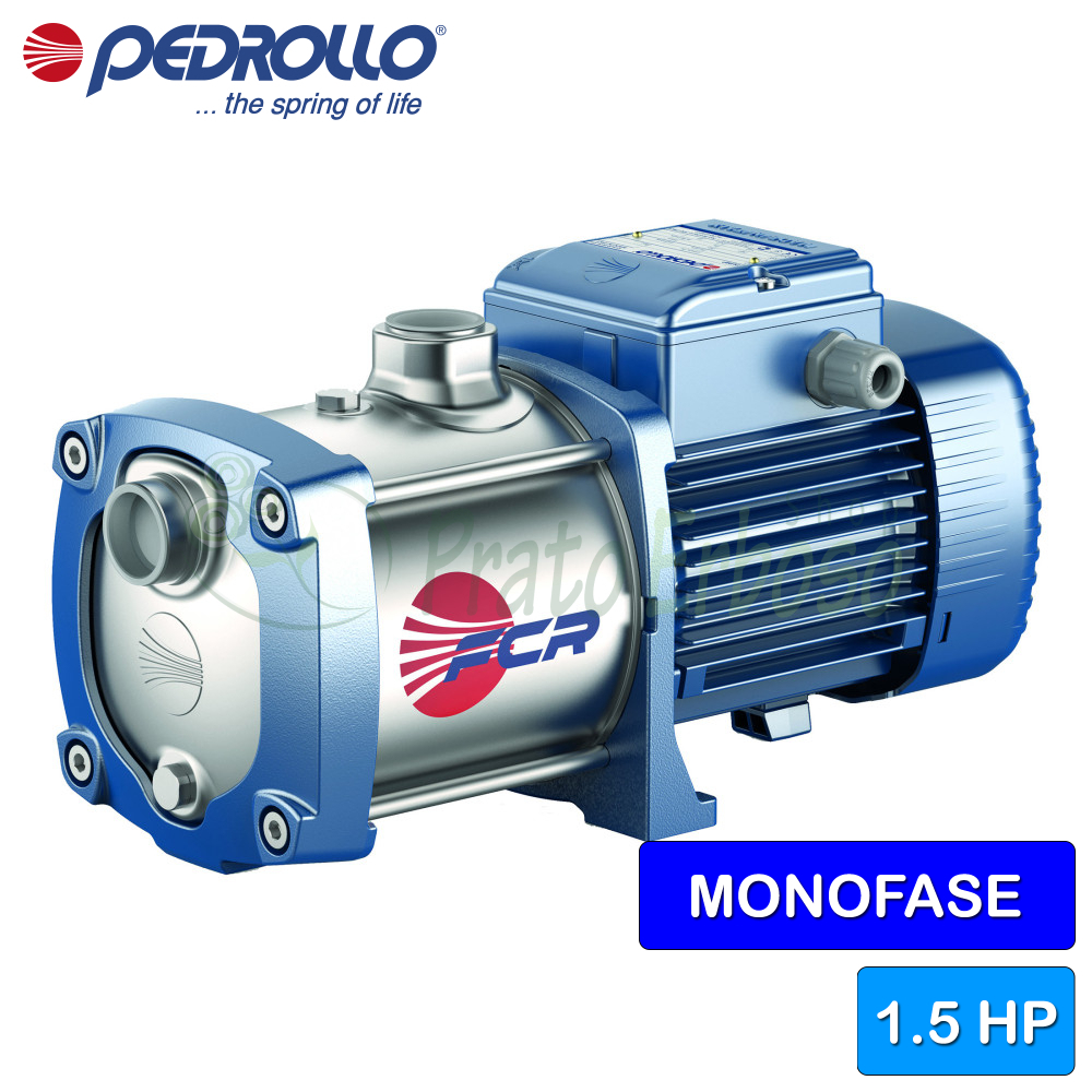 FCRm 90/5 – einphasige Elektropumpe mit mehreren Laufrädern, 1,5 PS – Pedrollo