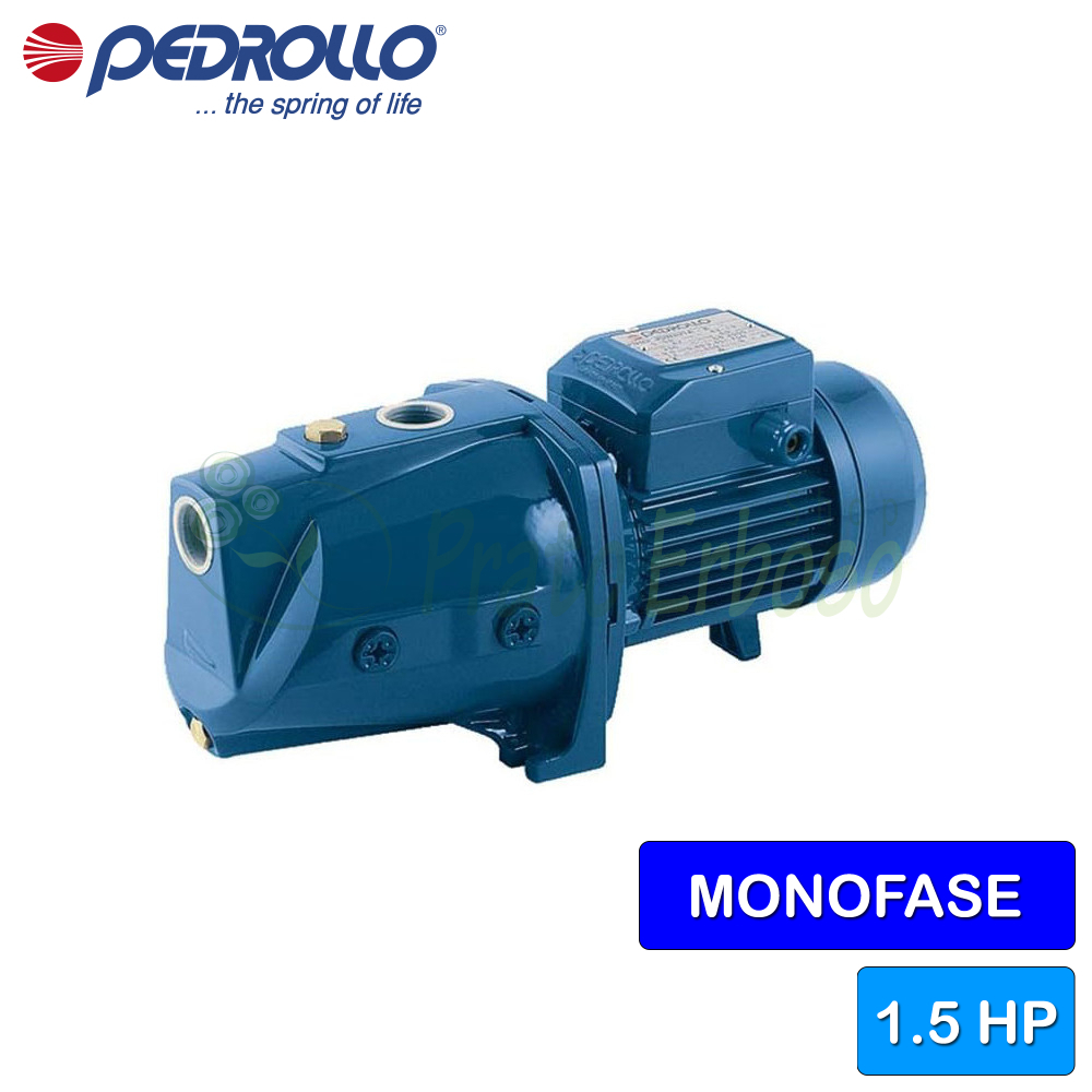 JSWm 3CM - Elettropompa autoadescante monofase da 1.5 HP - Pedrollo