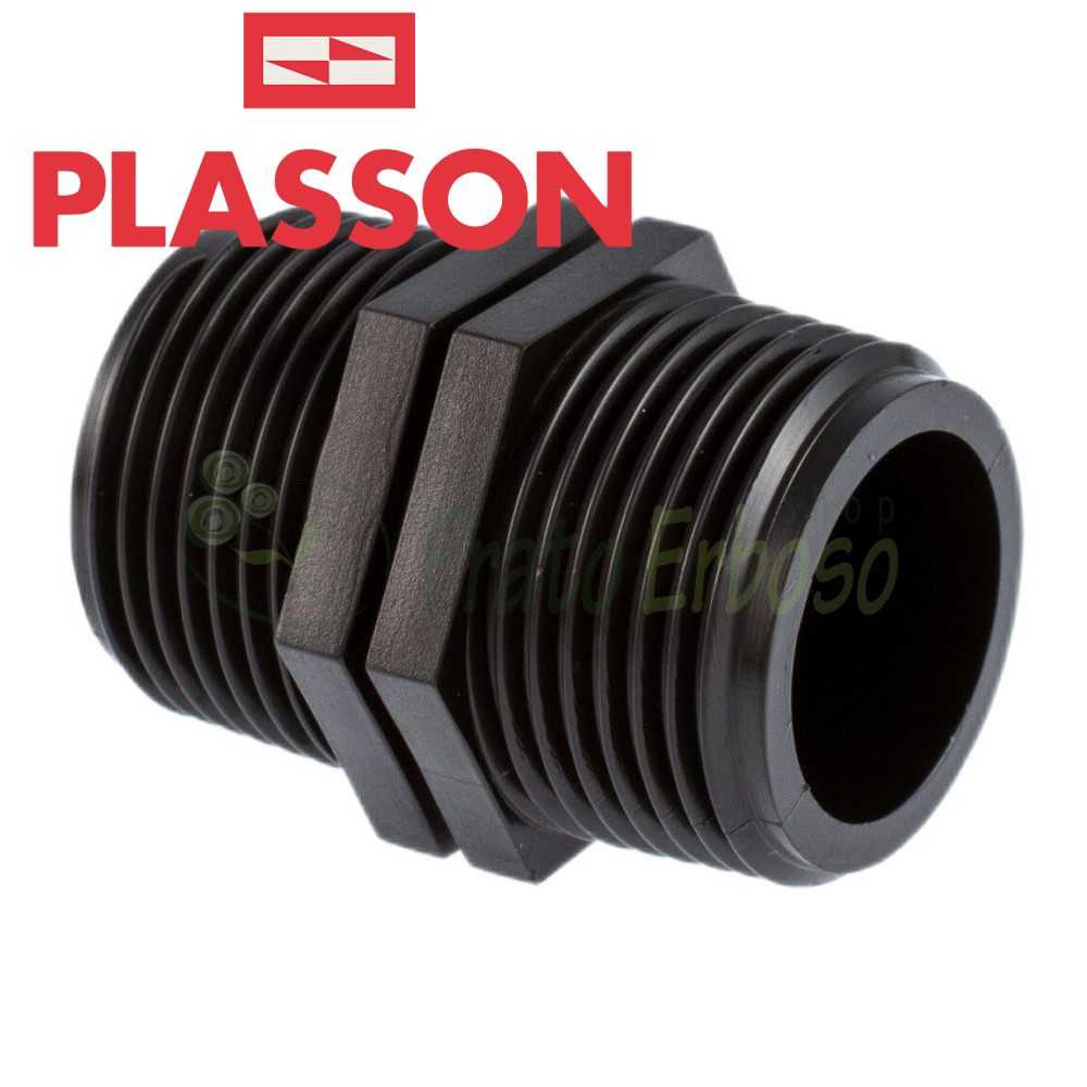 050607020 - 2" threaded nipple - Plasson