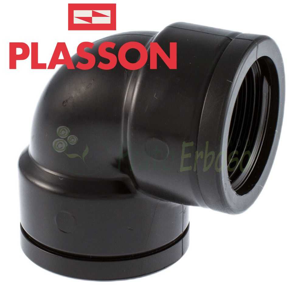 050507007 - 3/4" threaded 90 degree elbow - Plasson