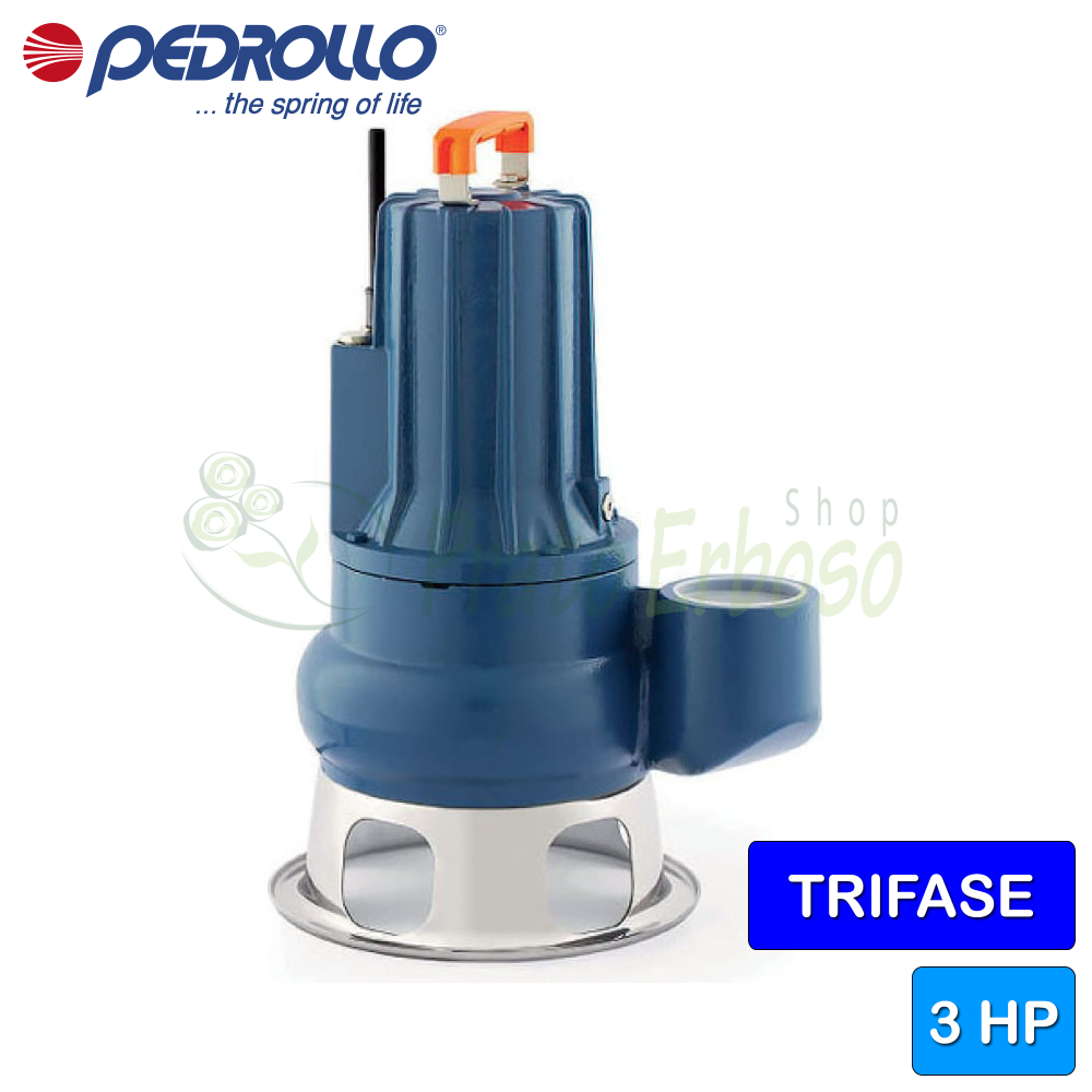 VXC 30/65 - Pompa electrica de canalizare VORTEX trifazata 3 CP