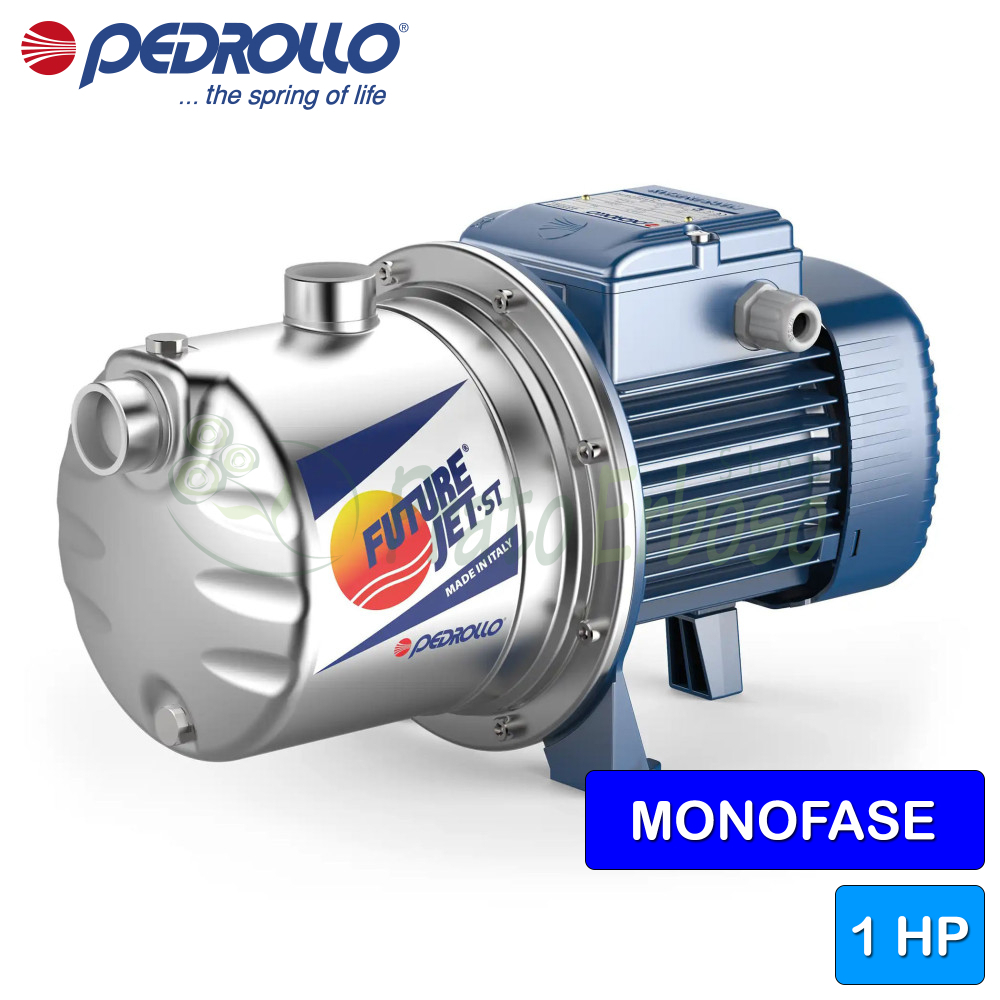 FUTURE JETm 2C-ST - 1 HP single-phase self-priming electric pump - Pedrollo