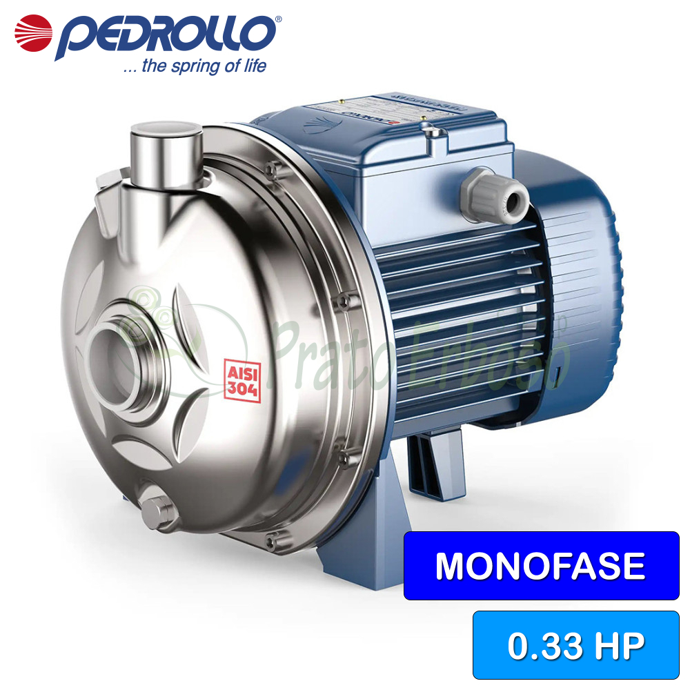 CPm 100-ST6 - Single-phase stainless steel centrifugal electric pump