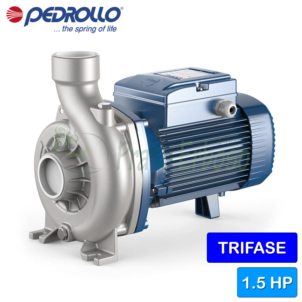 NGA 3D-PRO - 1.5 HP three-phase open impeller electric pump - Pedrollo