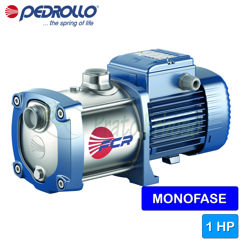 FCRm 80/5 - Pompe électrique monophasée multi-roues 1 CV - Pedrollo