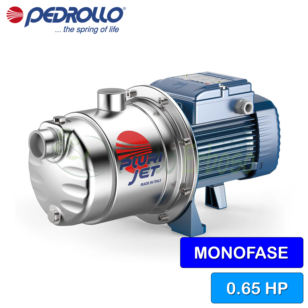 PLURIJETm 3/90 - 0.65 HP single-phase self-priming multi-impeller electric pump - Pedrollo