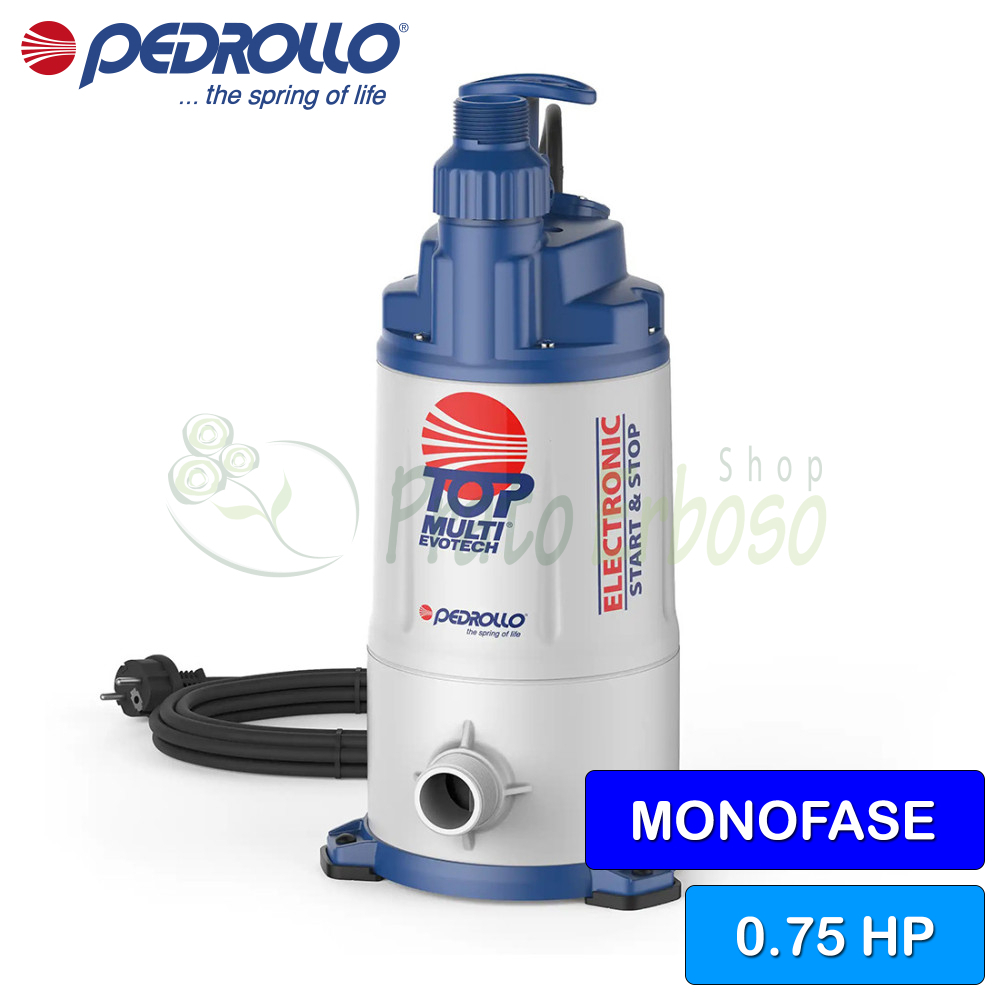 TOP MULTI-EVOTECH 2 - Pompe électrique multi-roues 0,75 CV avec