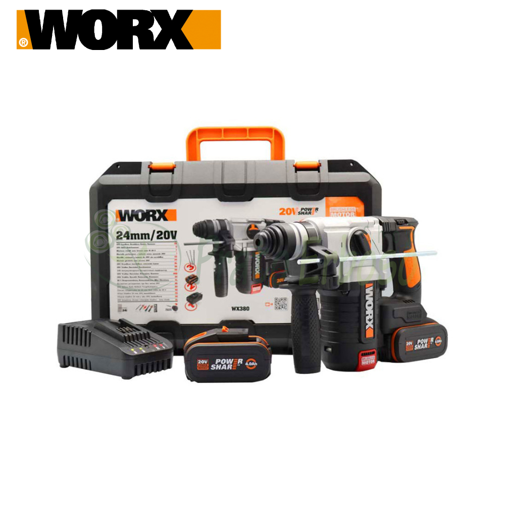 WX380.1 - 20V Cordless Hammer Drill - Worx