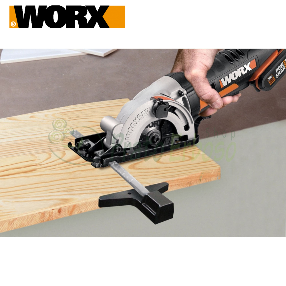 WX527.2 - 20V Compact Cordless Circular Saw - Worx