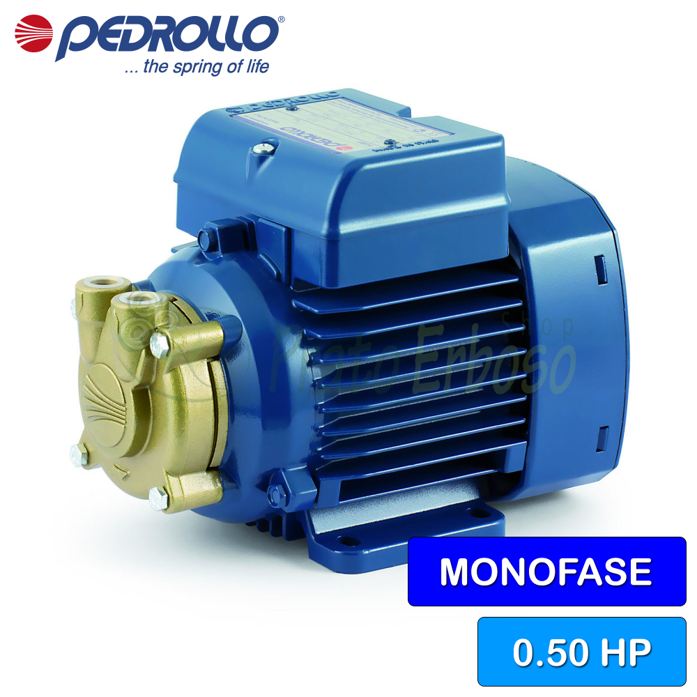 PVm 60 - Single-phase 0.50 HP peripheral impeller electric pump - Pedrollo