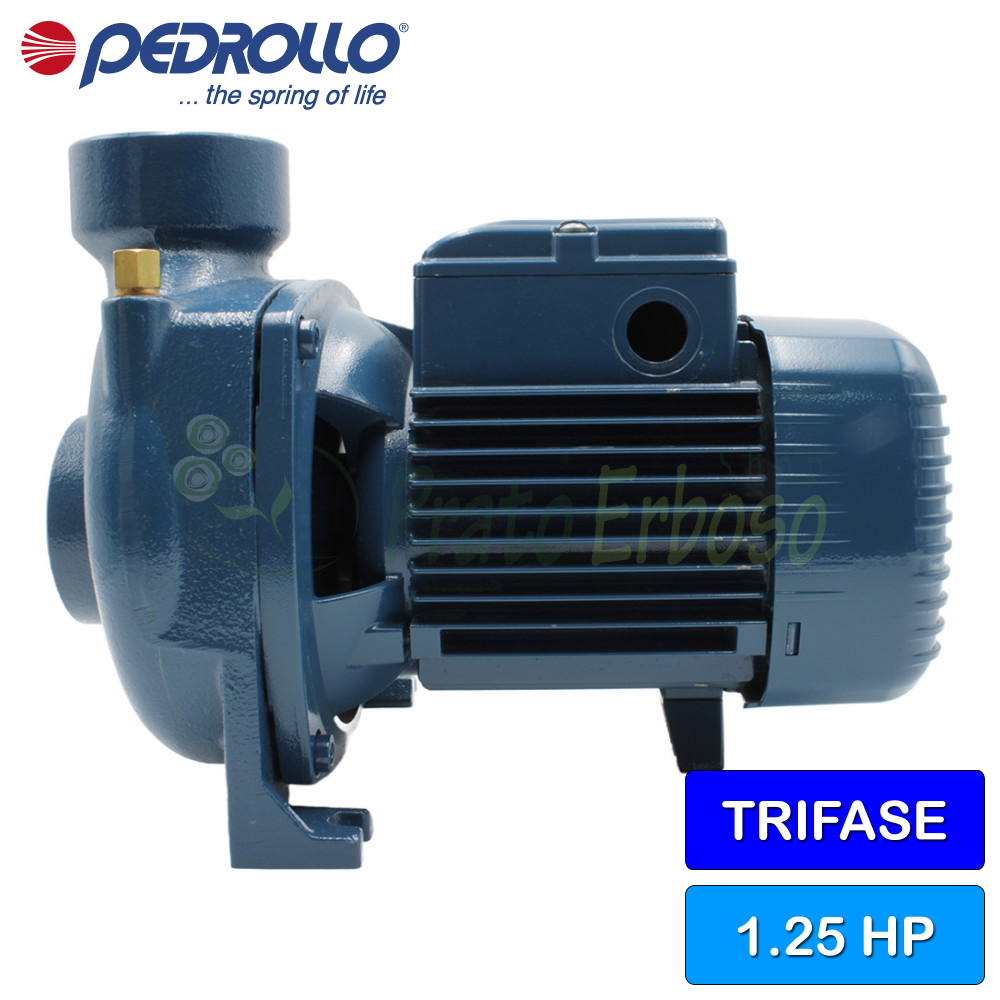 HF 5A - Pompe électrique centrifuge triphasée 1,25 HP - Pedrollo
