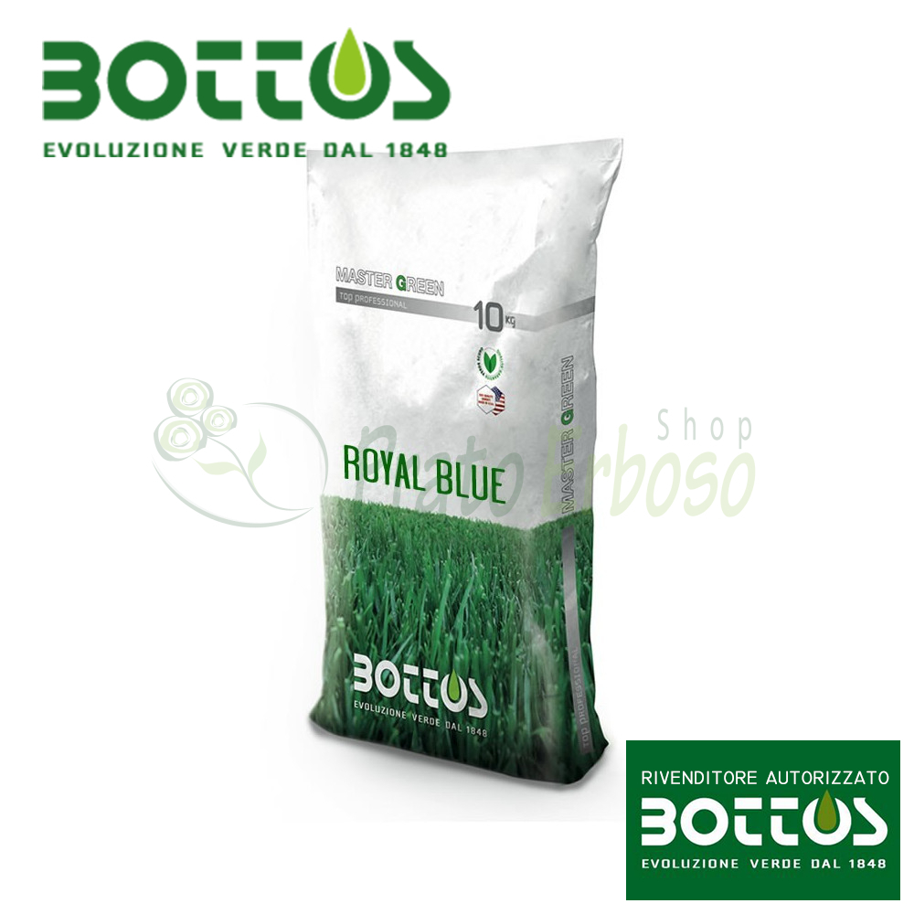 Royal Blue - 10kg Lawn Seed - Bottos