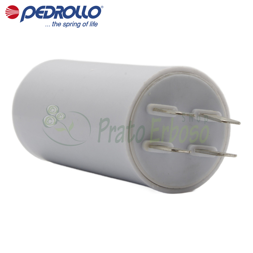 12 F - 12.5 micro farad 450 VL capacitor - Pedrollo