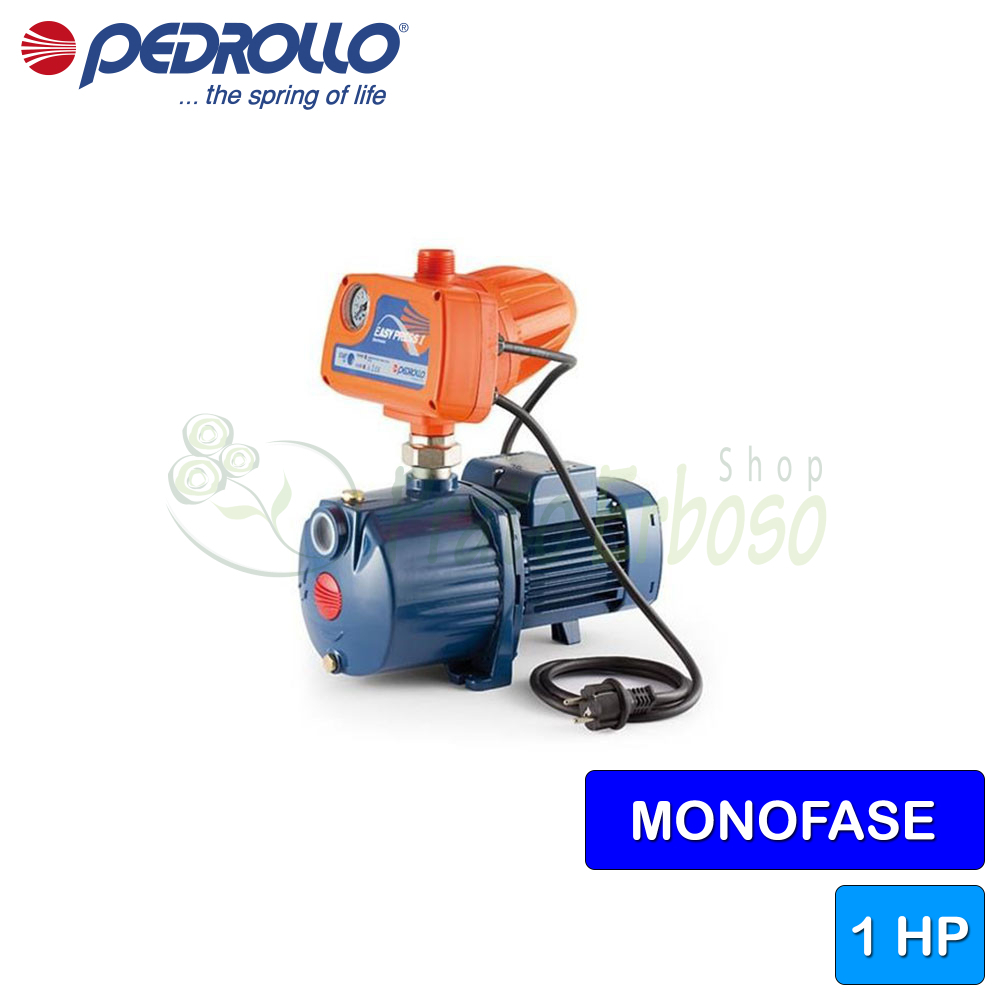 FUTURE JETm 2C - EP - 1 HP Single-Phase Pressure Set - Pedrollo