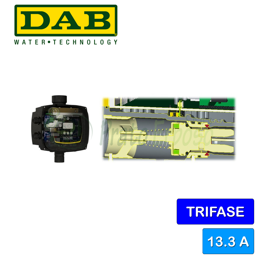 Onduleur triphasé Active Driver Plus T / T 5,5 - 13,3 A - DAB