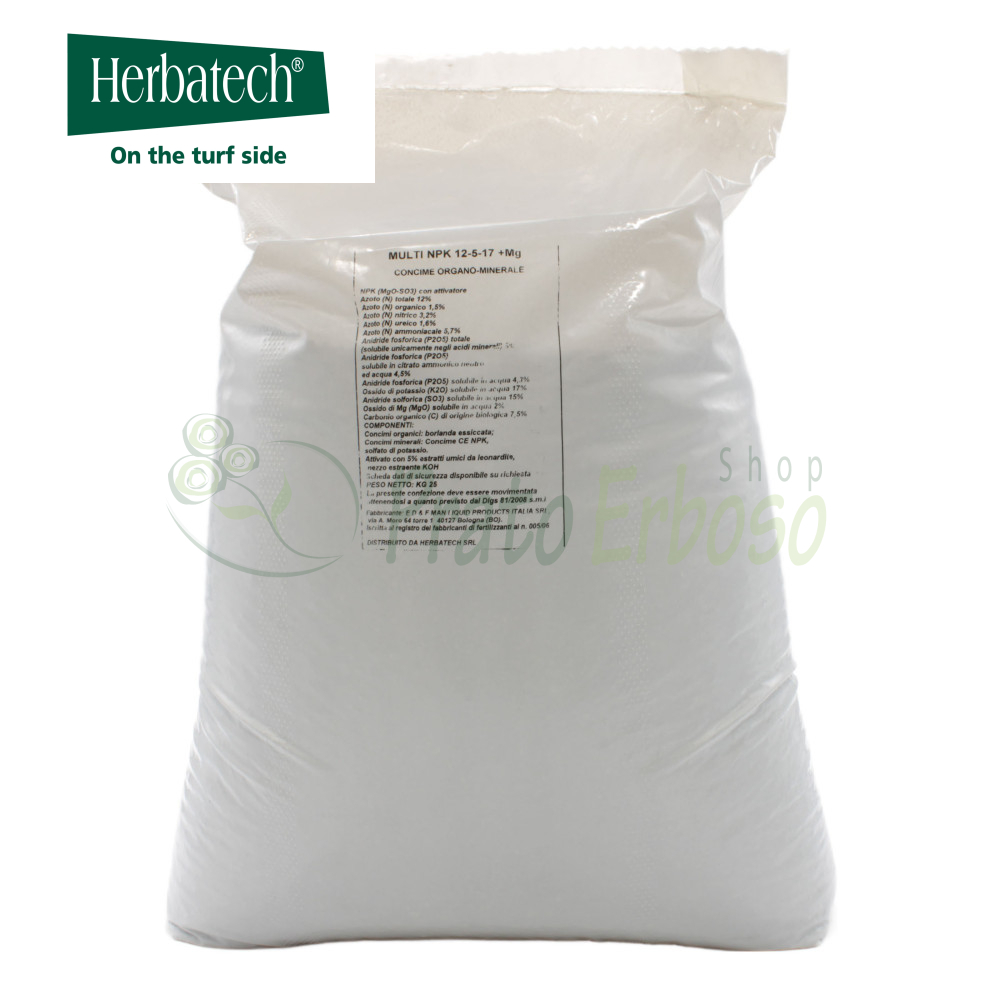 Multi - Lawn fertilizer 25 kg - Herbatech