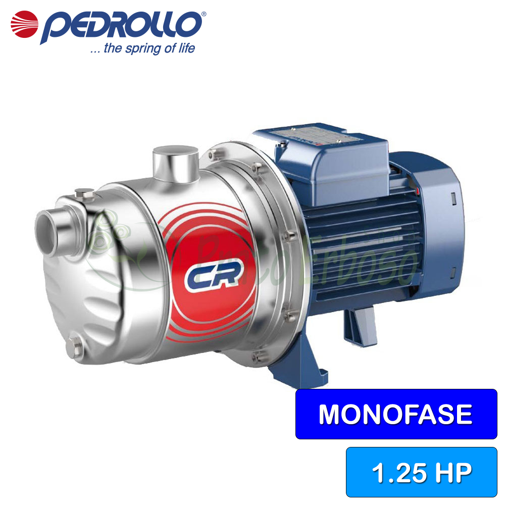 5CRm 100 - Elettropompa centrifuga multigirante monofase da 1.25 HP