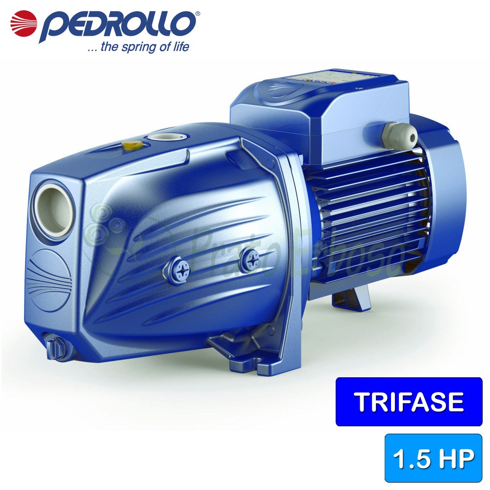 JSW 3CM - 1.5 HP Three-Phase Self-Priming Electric Pump - Pedrollo