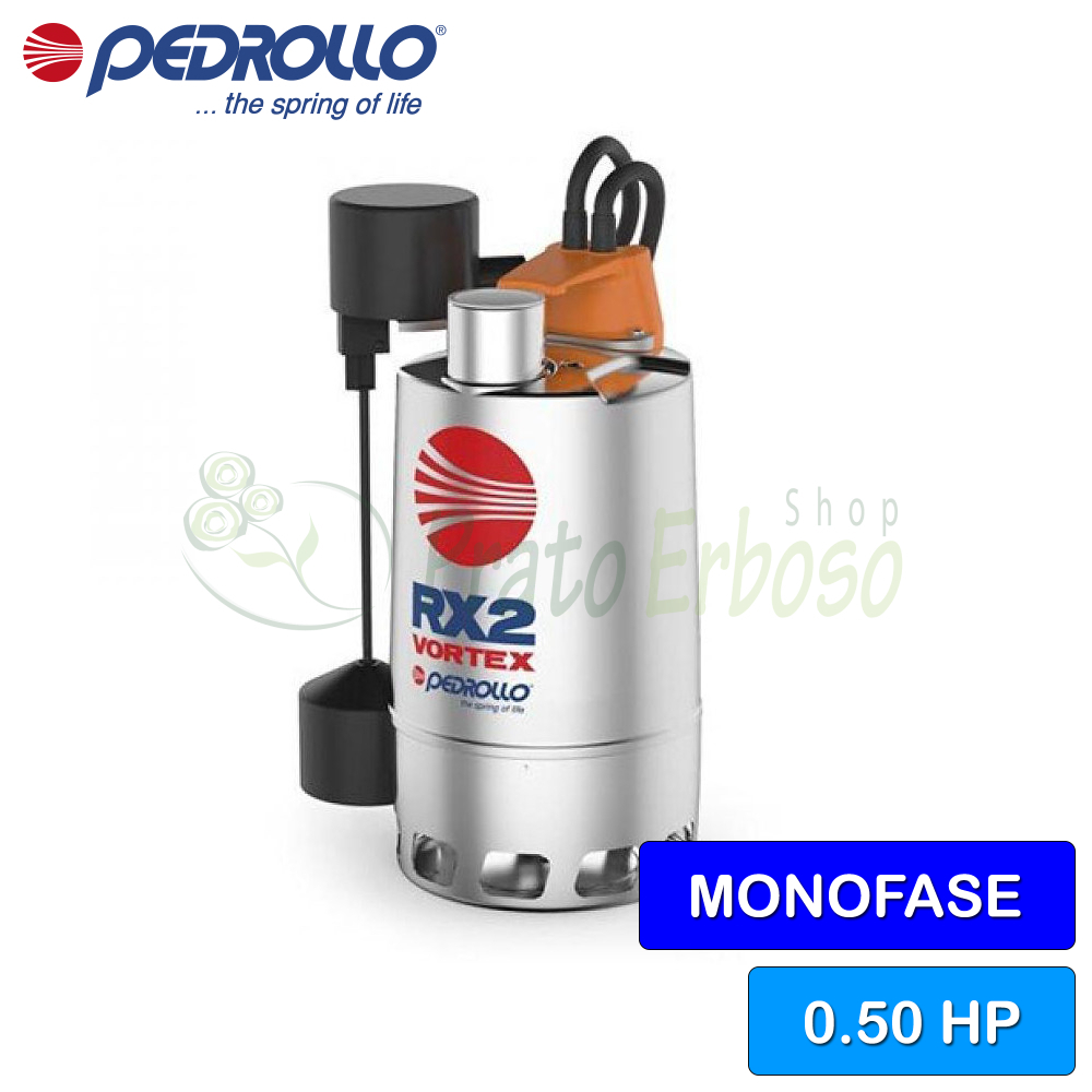 RXm 2 - GM (5m) - electric Pump for clean water single-phase - Pedrollo