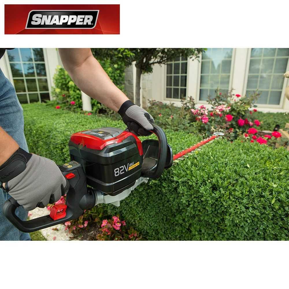 Snapper cordless hedge trimmer store