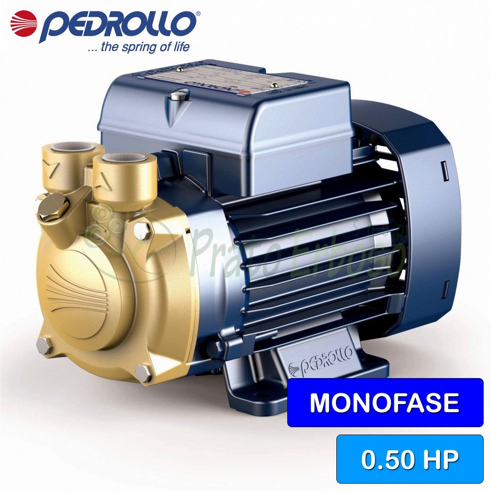 PVm 60 - Single-phase 0.50 HP peripheral impeller electric pump - Pedrollo