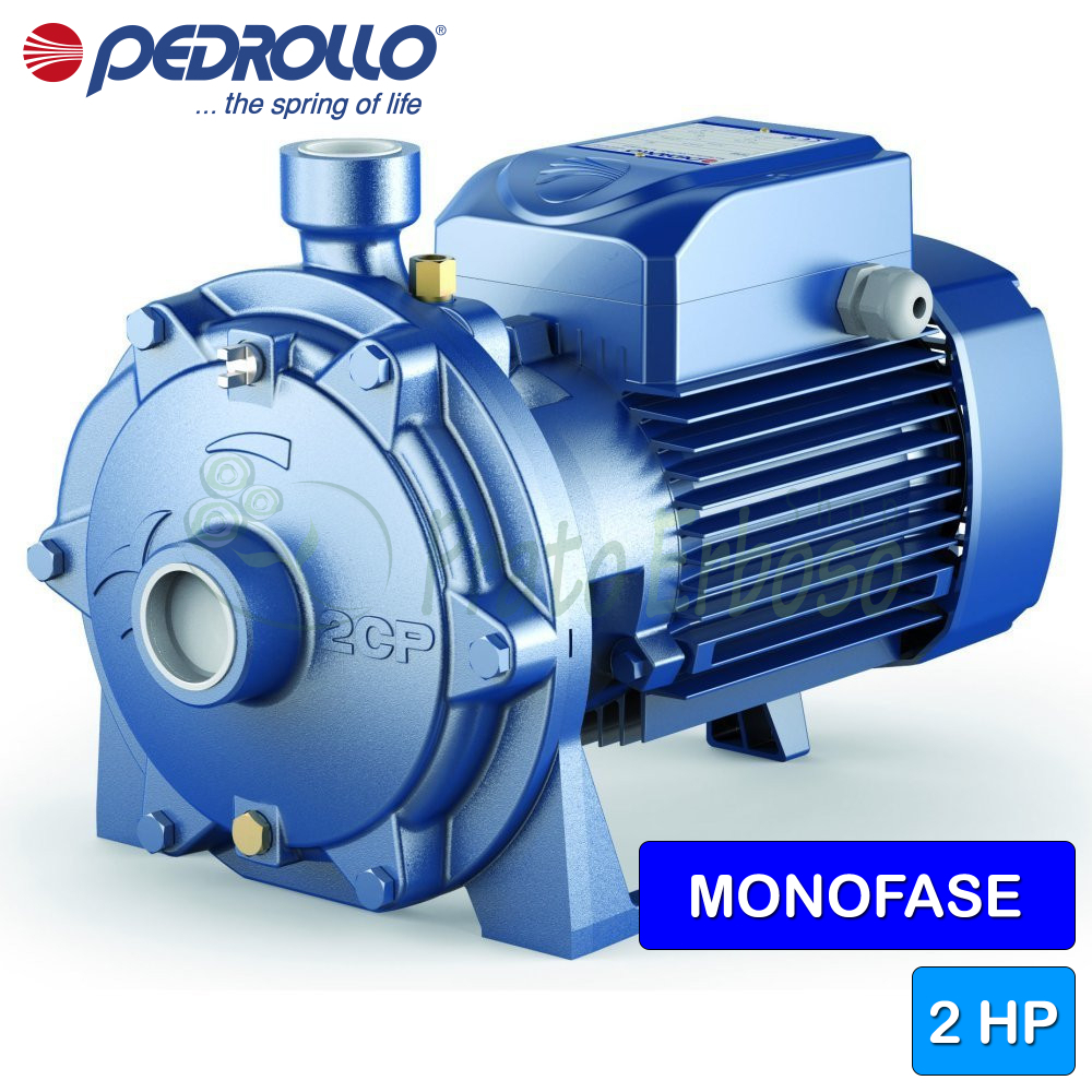 2CPm 25/14A - Elettropompa centrifuga bigirante monofase da 2 HP