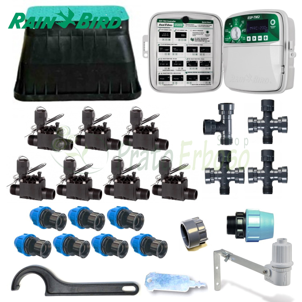 Kit de riego Rain Bird de 7 zonas - Rain Bird