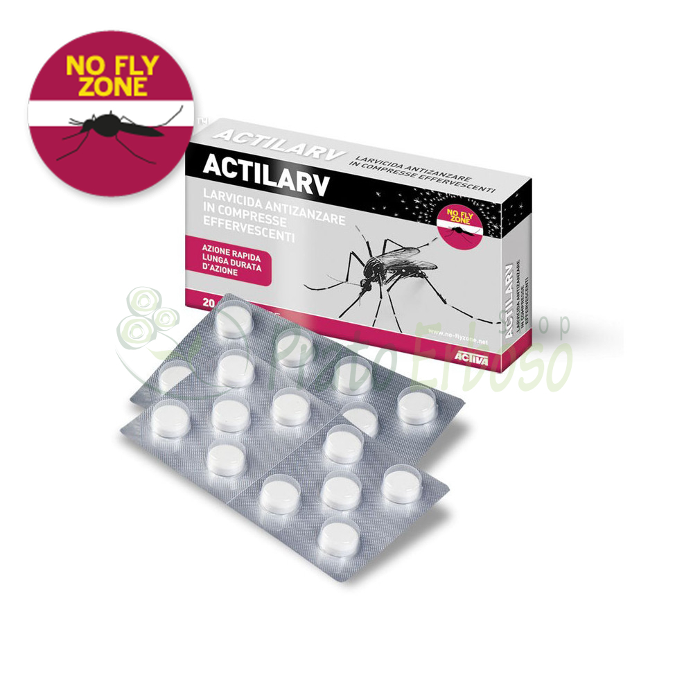 Actilarv Tablets - 20 Insecticide Tablets - No Fly Zone