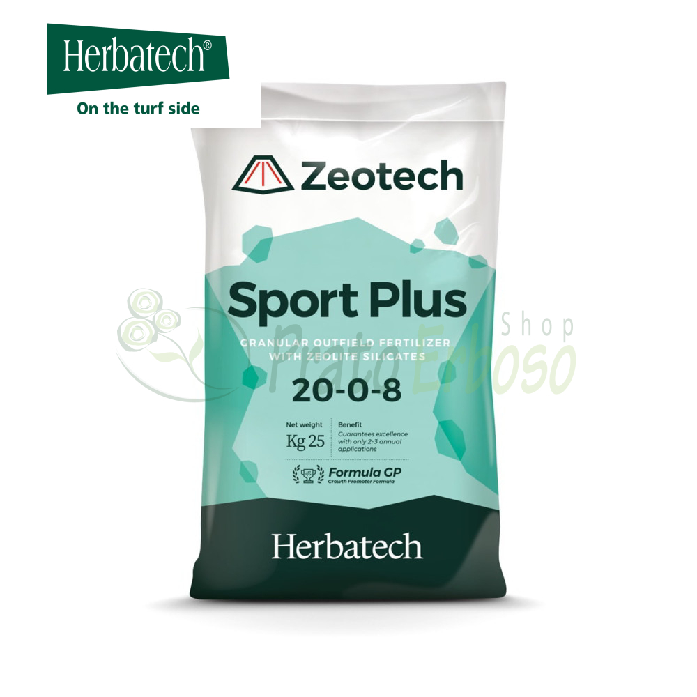 Zeotech Sport Plus - Fertilizer for the lawn of 25 Kg - Herbatech