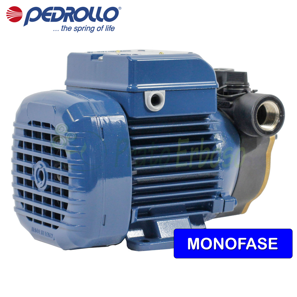 PQAm 60 - Single-phase peripheral impeller electric pump 0.50 HP