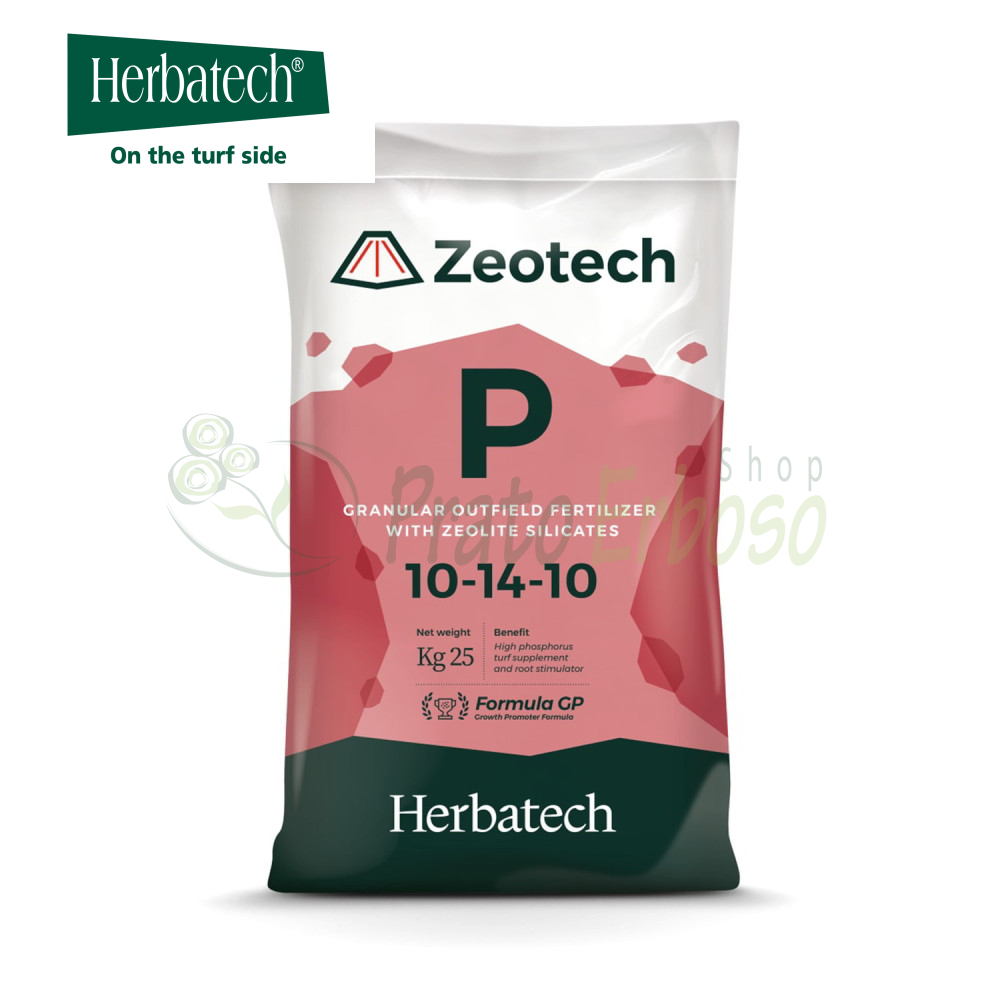 Zeotech P - Abono para césped 25 kg - Herbatech