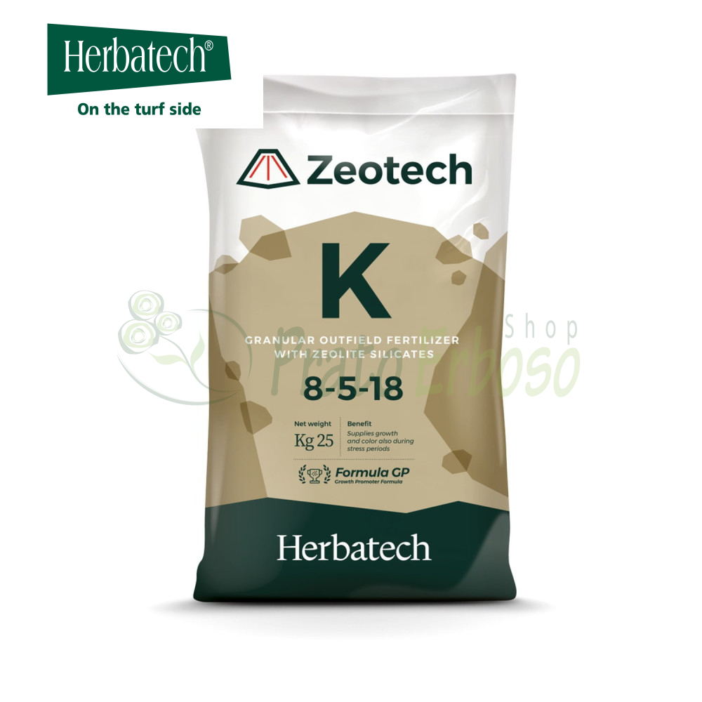 Zeotech K - Fertilizer for the lawn of 25 Kg - Herbatech