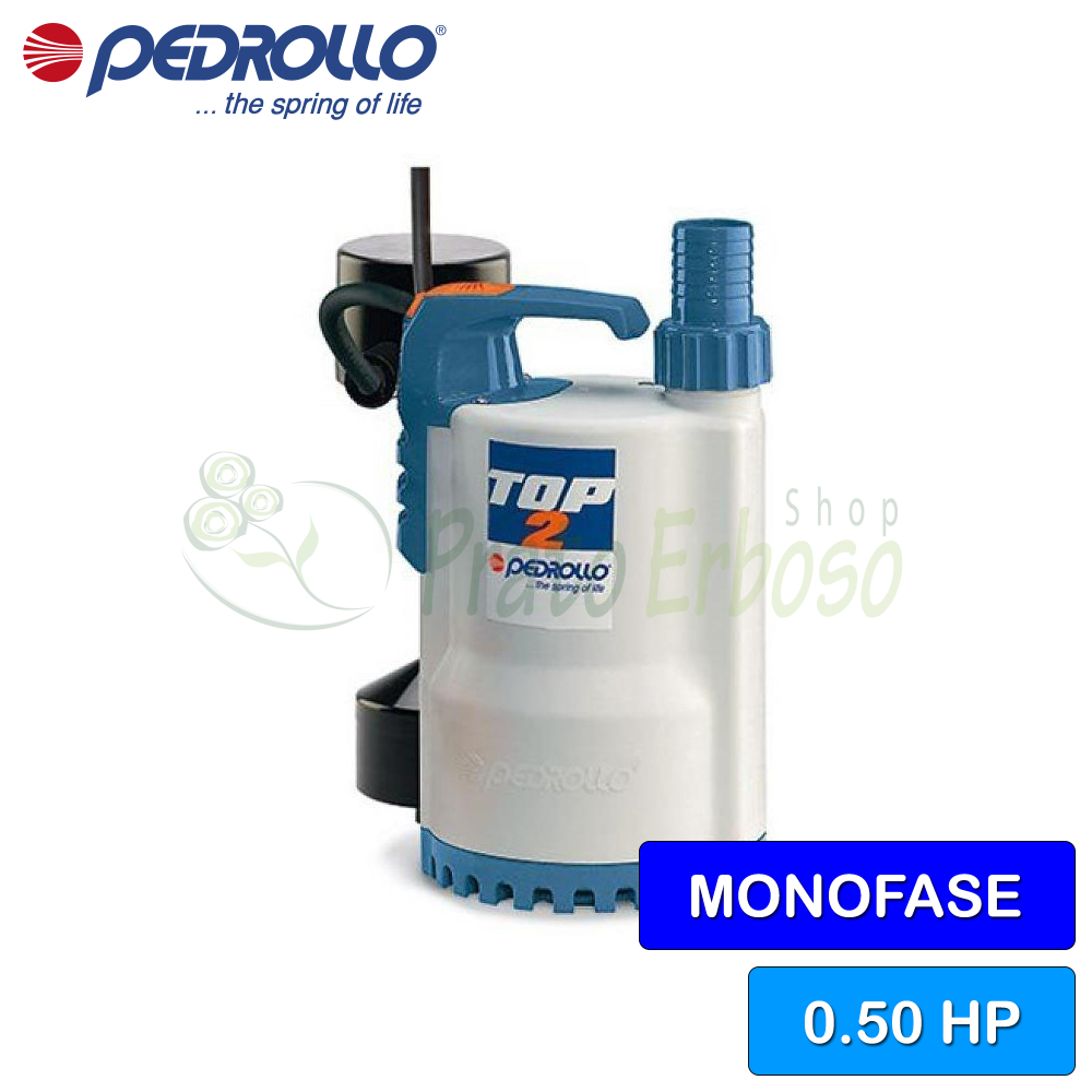 TOP 2 - GM (5m) - Pompë elektrike kullimi 0,50 HP për ujë të pastër